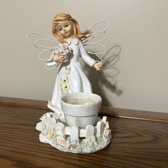Popular Creations | Accents | Popular Creations Angel Votive Candle ...